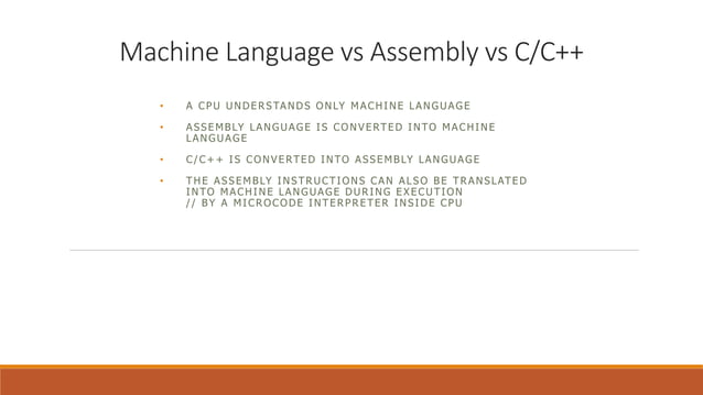Assembly Language Tutorials for Windows - 01 Computer Programming | PPT Assembly Language Tutorials for Windows - 01 Computer Programming | PPT