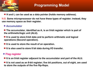 Programming-8085 programming, description and base model.ppt