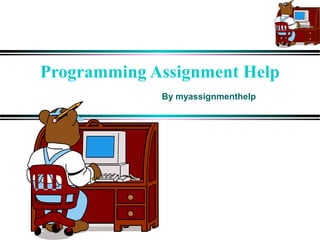 Programming assignment help | PPT