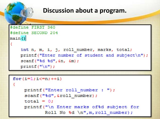 Programming c-lab162015077 | PPT