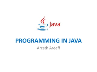 Arrays in java | PPT