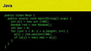 Programming Languages: comparison, history, future | PPT