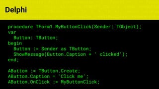 Programming Languages: comparison, history, future | PPT