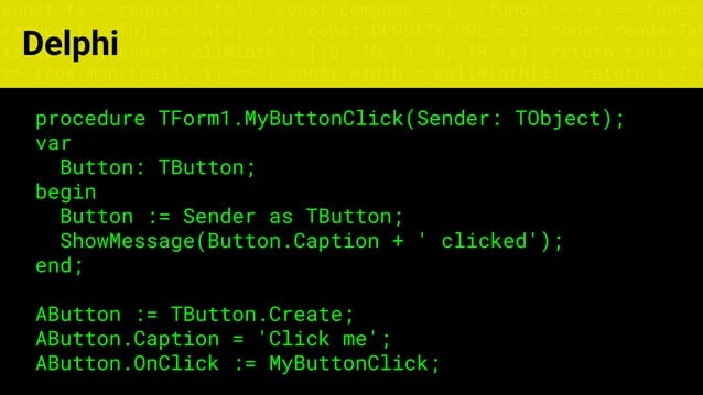 Programming Languages: comparison, history, future | PPT