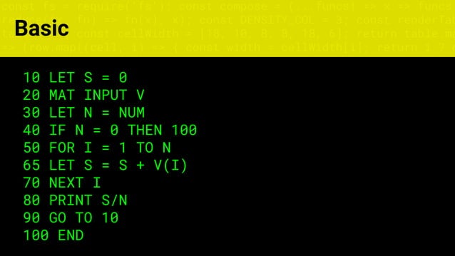 Programming Languages: comparison, history, future | PPT