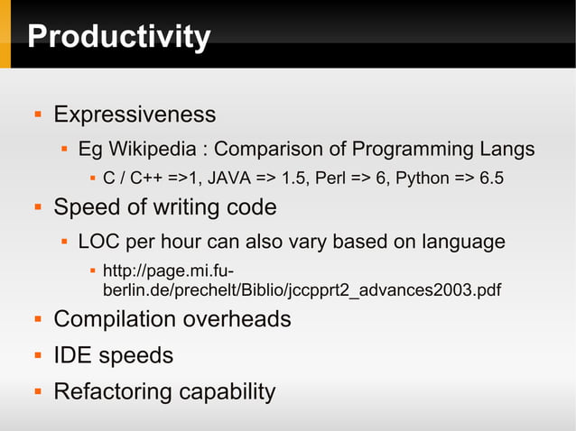 Programming Language Selection | PDF | Programming Languages | Computing