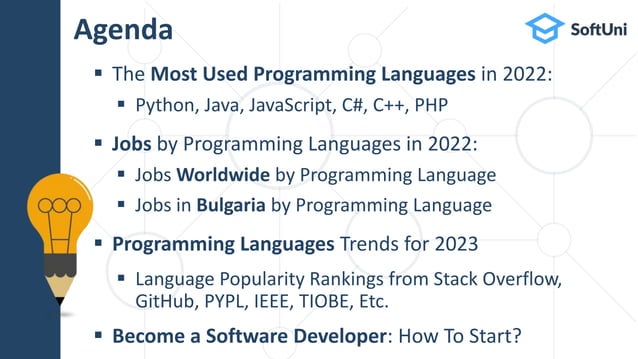 Programming Languages Trends for 2023 | PPTX