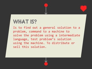 Programming love | PPT