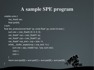 Programming the PS3 | PPT