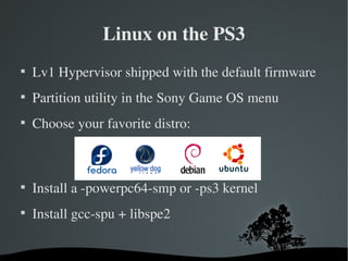 Programming the PS3 | PPT