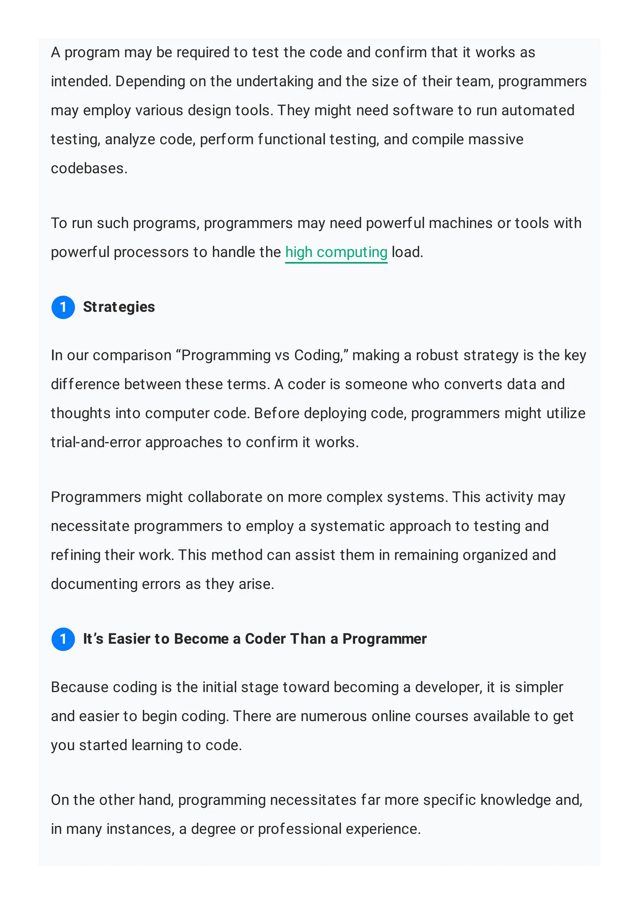 Programming vs Coding: Unveiling The Key Differences | PDF
