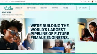 PowerPoint Presentation about Programming 101 for Girls | PPTX