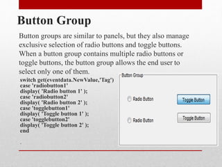 Programming a guide gui | PPTX | Programming Languages | Computing