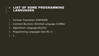 Programming And Programming languages.pptx