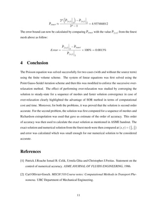 Solving the Poisson Equation | PDF