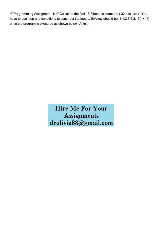 Programming Assignment 4 Calculate the first 16 Fib.pdf