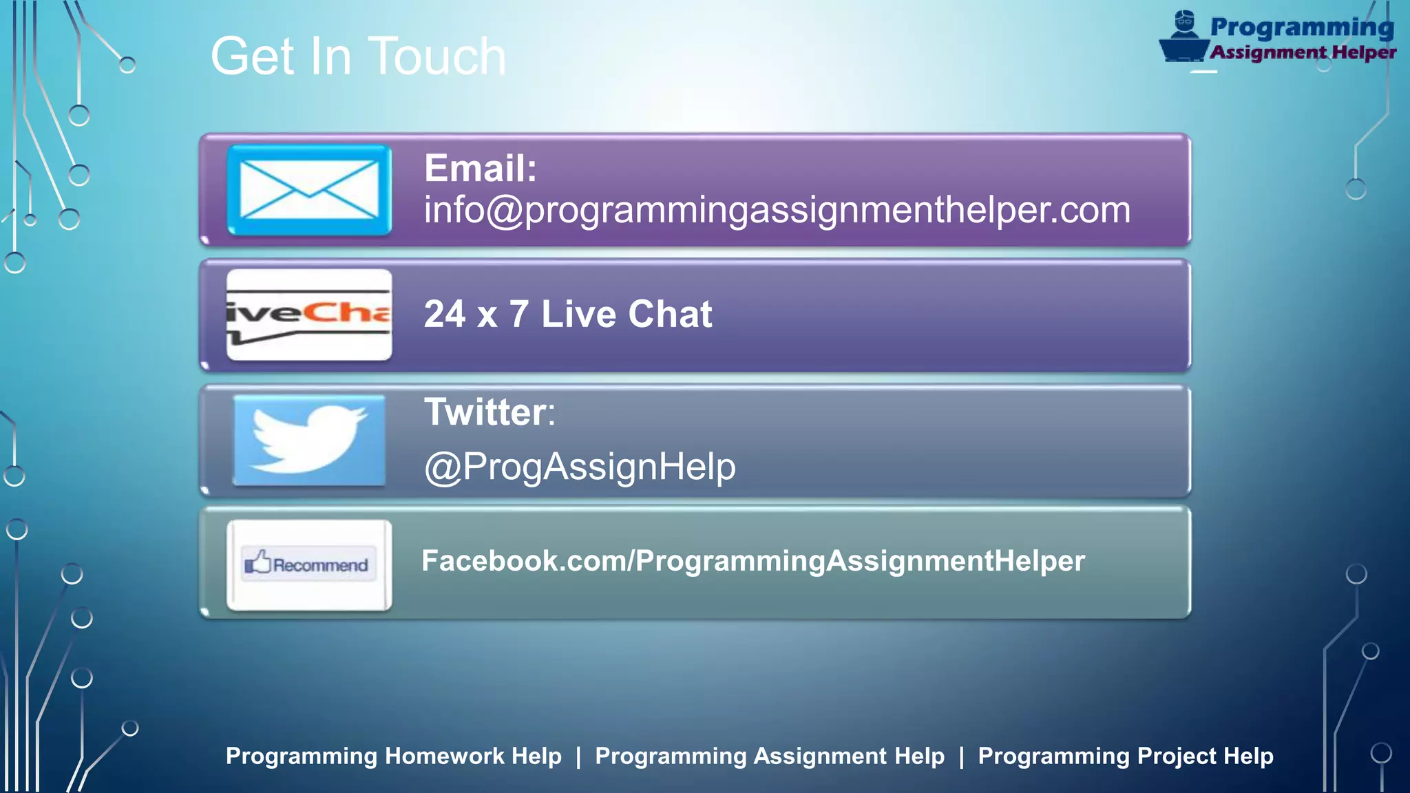 Programming assignment helper Review | PPT