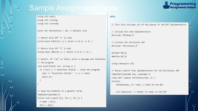 Programming assignment helper Review | PPT