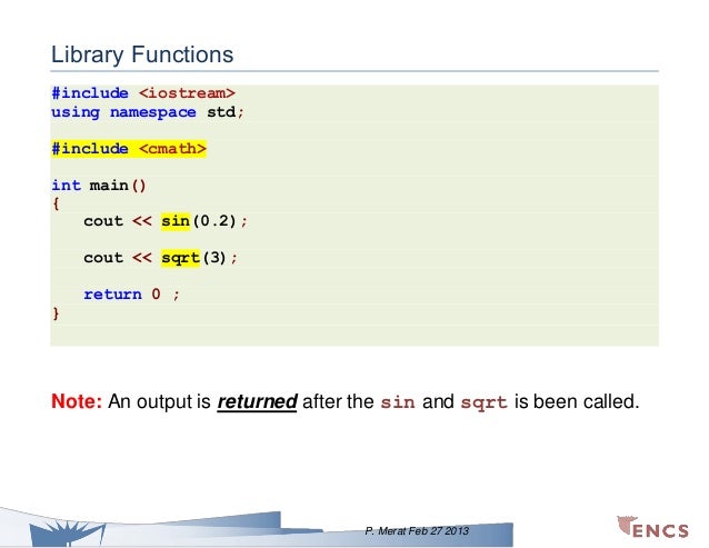 C Using Namespace Std 1205