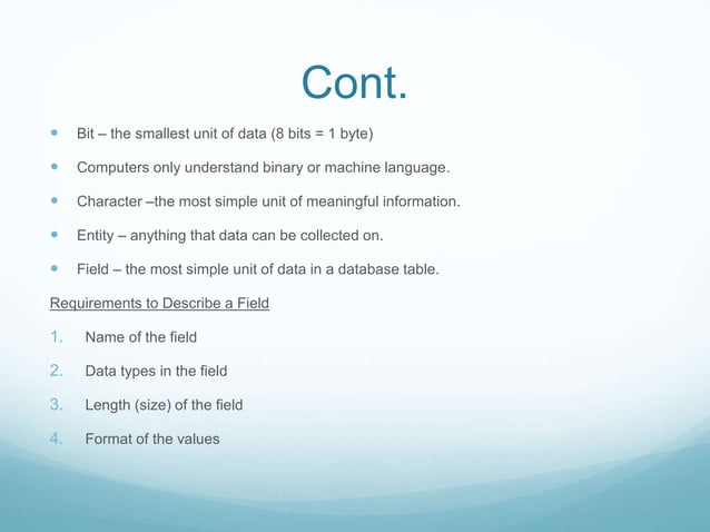 Programming Concepts And Data Management Pptx Programming Languages Computing