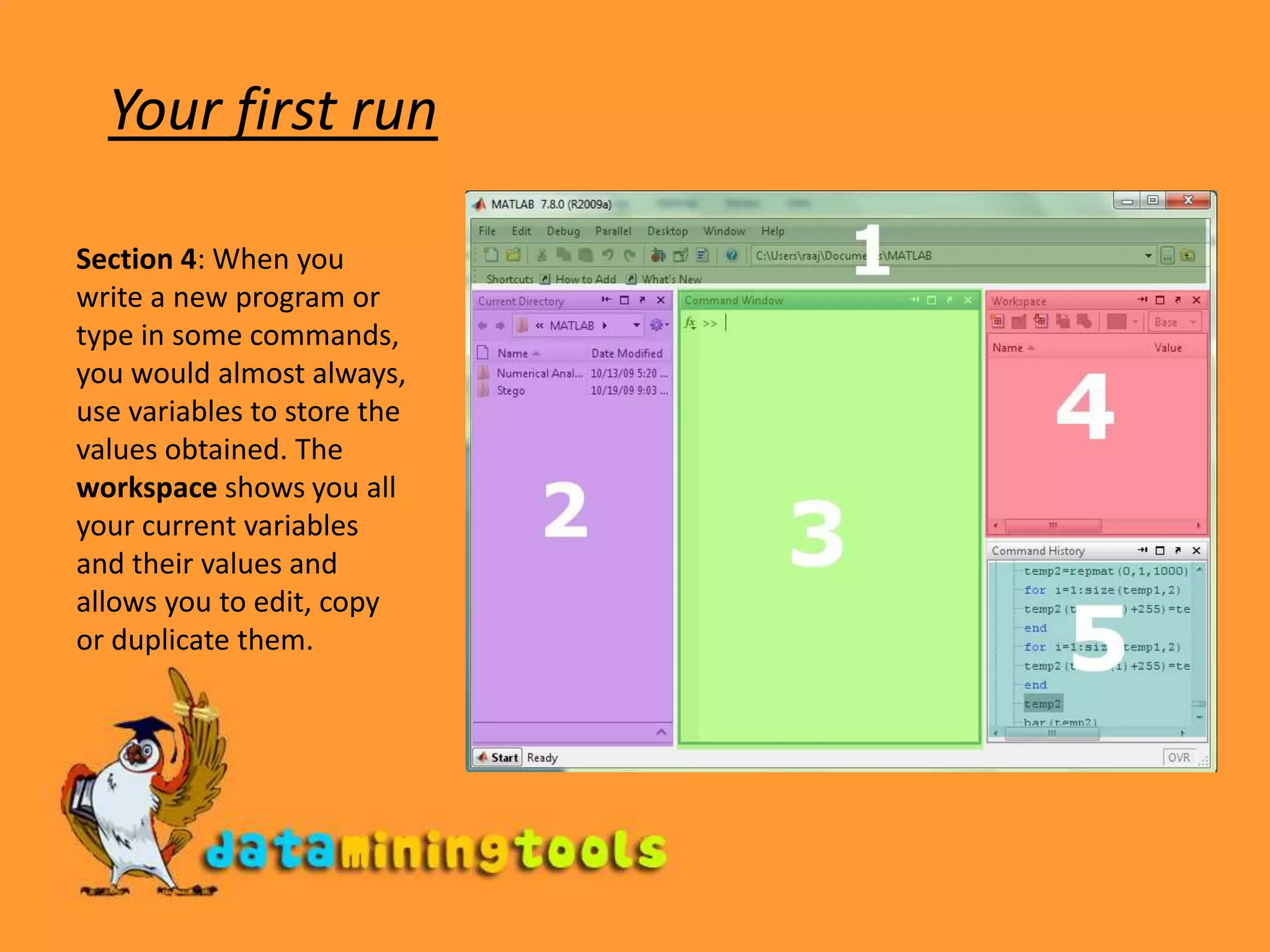 Programming Environment in Matlab | PPTX