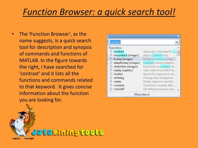 Programming Environment in Matlab | PPTX