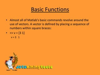 Programming Environment in Matlab | PPTX