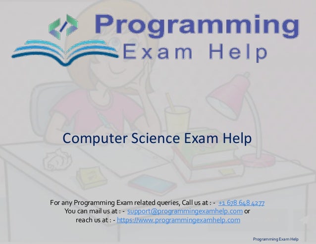 Computer Science Exam Help | PPT