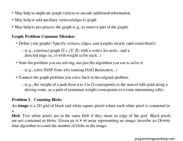 Algorithm Exam Help | PPT