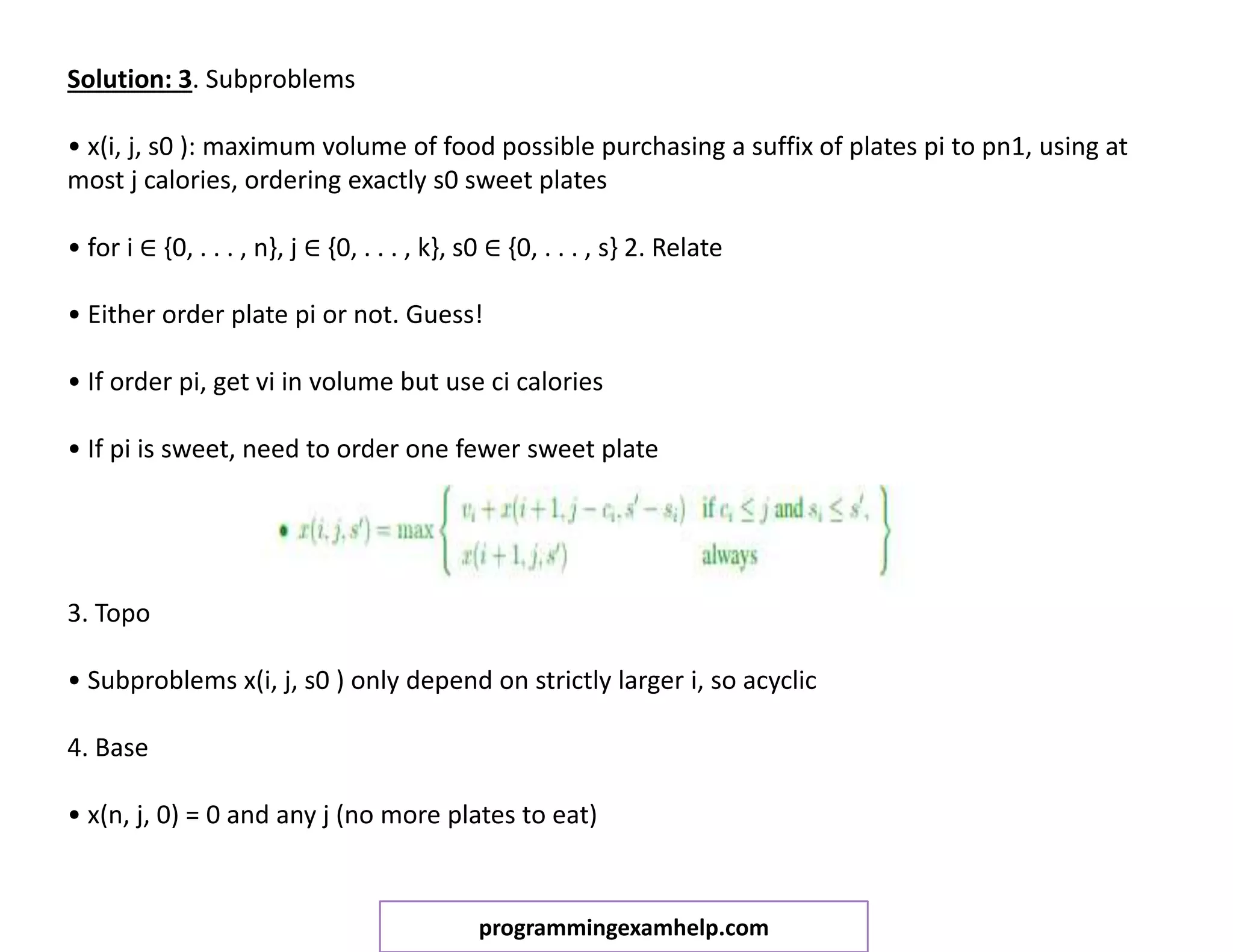 Programming Exam Help | PPT