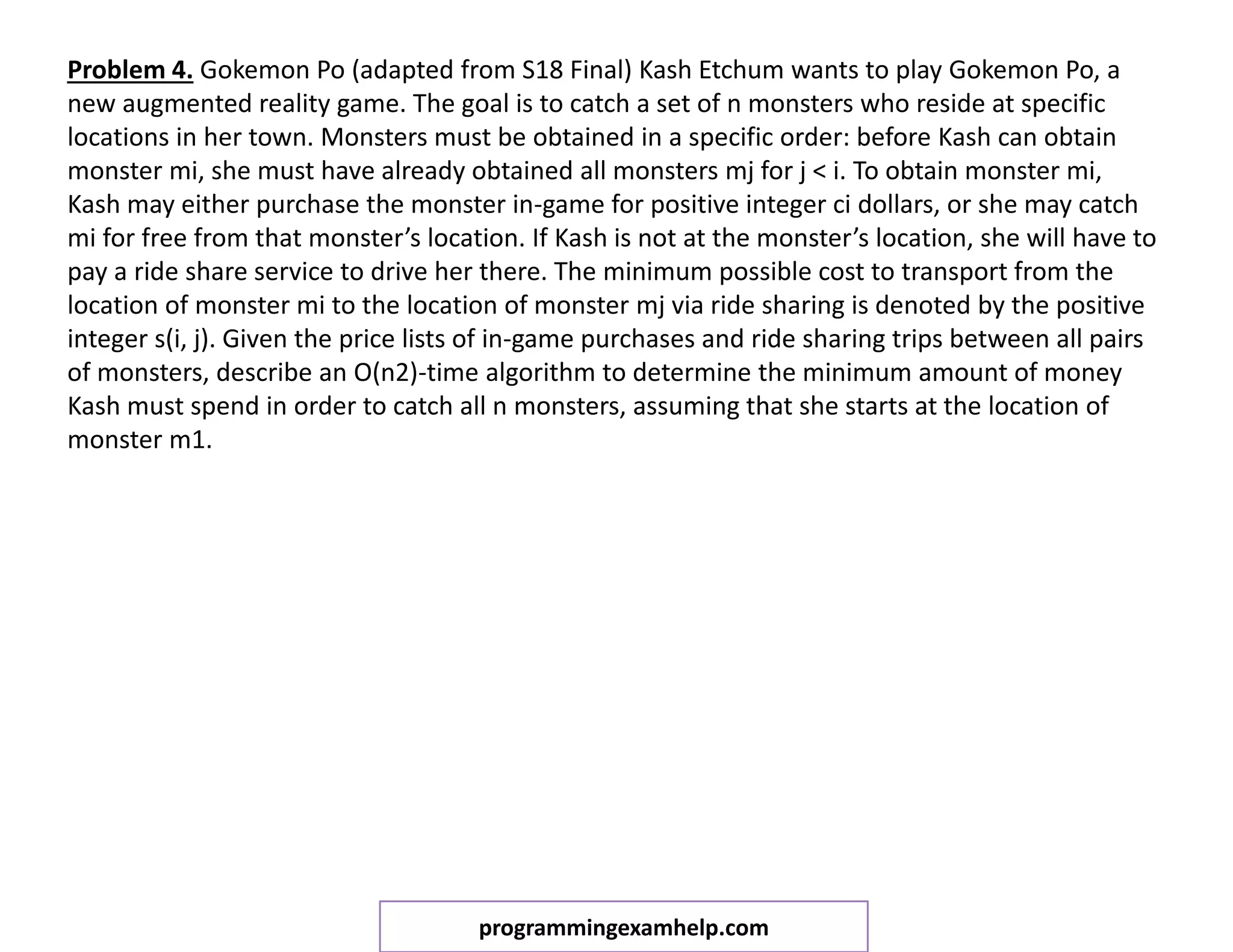 Programming Exam Help | PPT