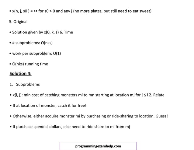 Programming Exam Help | PPT