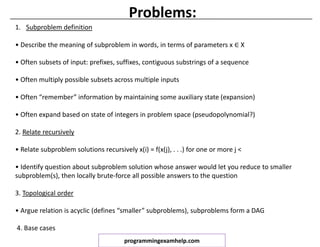 Programming Exam Help | PPT