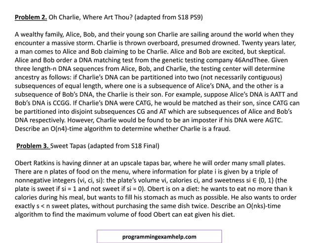 Programming Exam Help | PPT