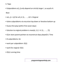 Programming Exam Help | PPT