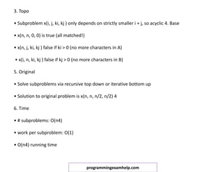 Programming Exam Help | PPT