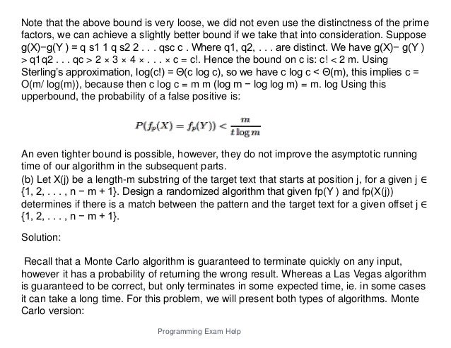 Programming Exam Help | PPT