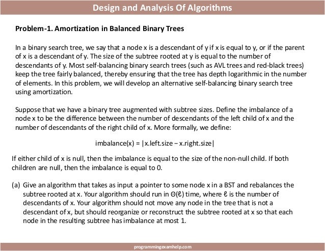 Algorithm Exam Help | PPT