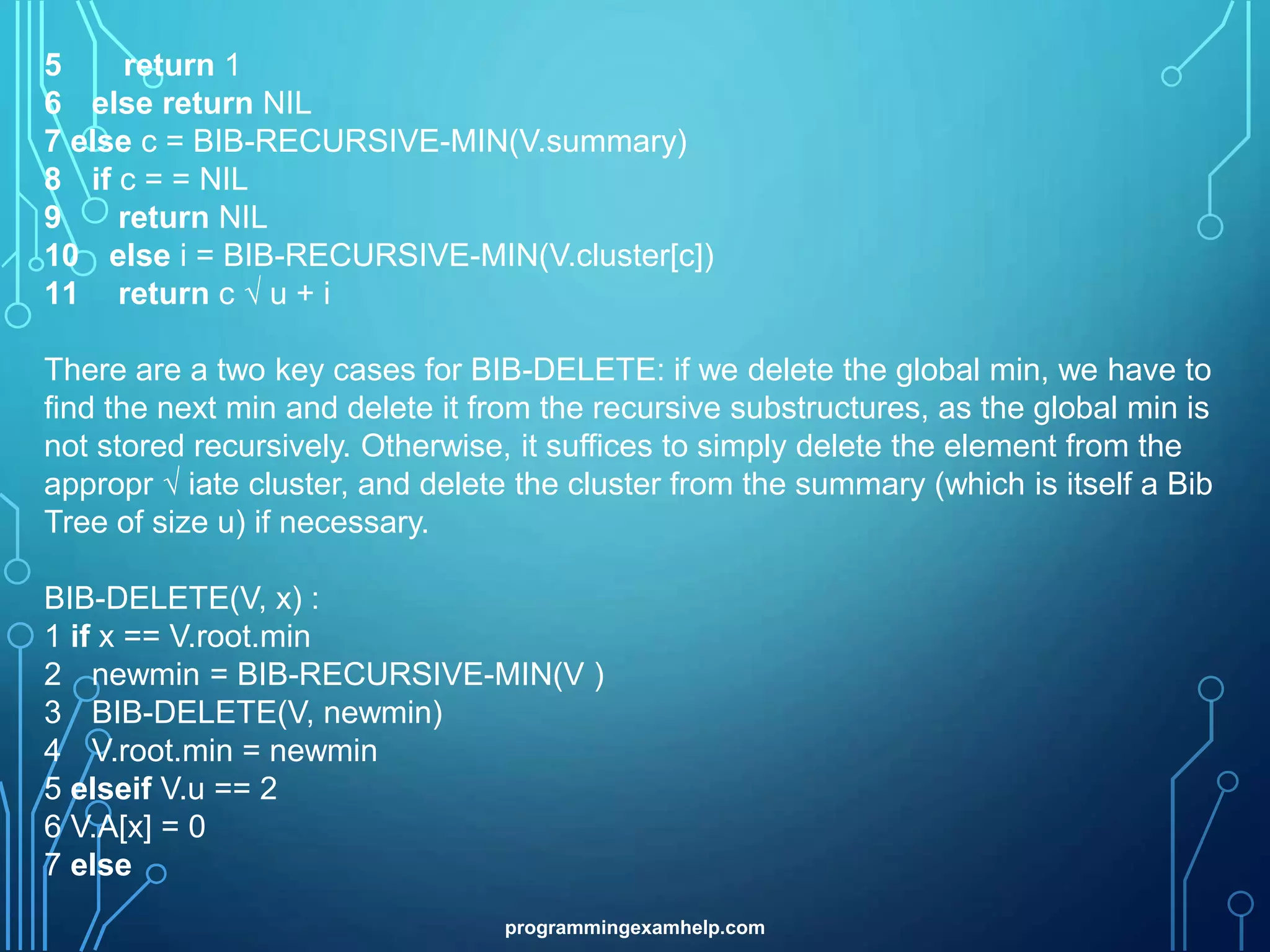 Algorithm Exam Help | PPT