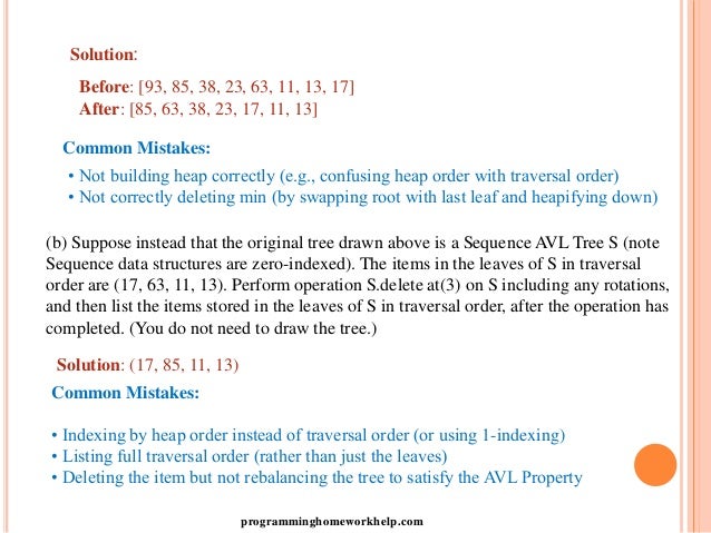 Algorithms Exam Help | PPTX