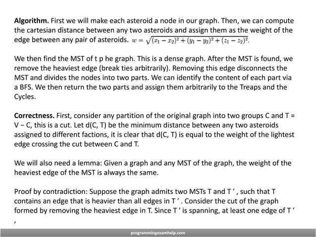 Algorithm Exam Help | PPT