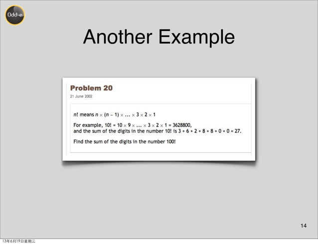 Programming exercises | PPT