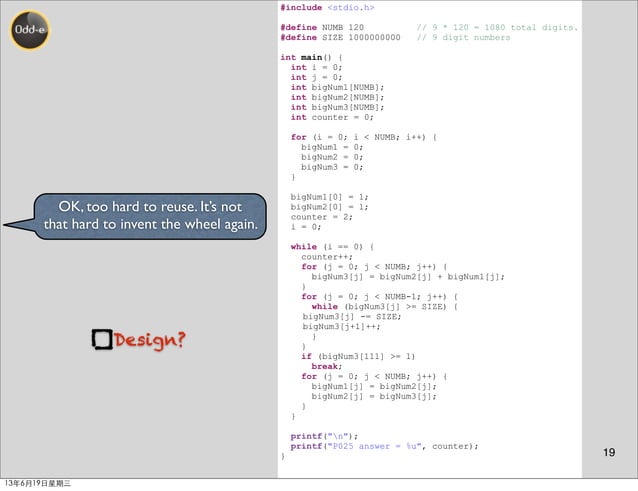 Programming exercises | PPT