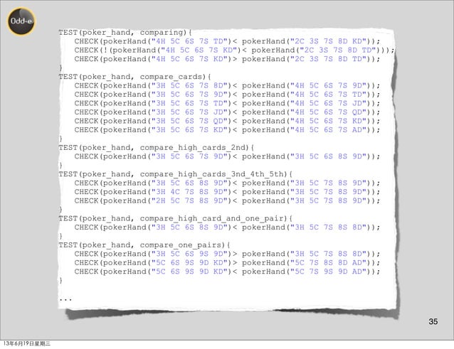 Programming exercises | PPT