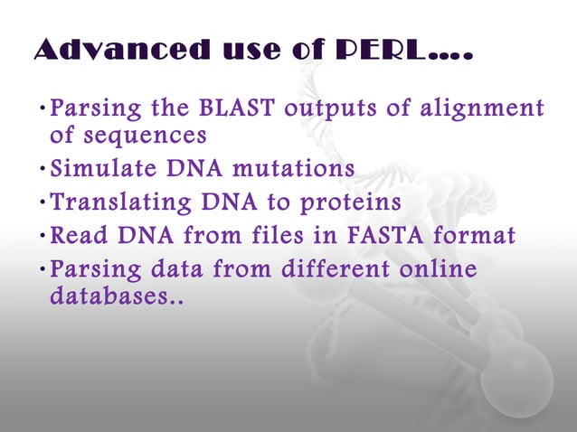 Programming for biologists | PPT