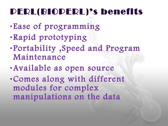 Programming for biologists | PPT