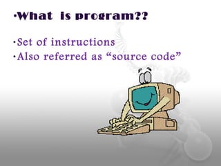 Programming for biologists | PPT