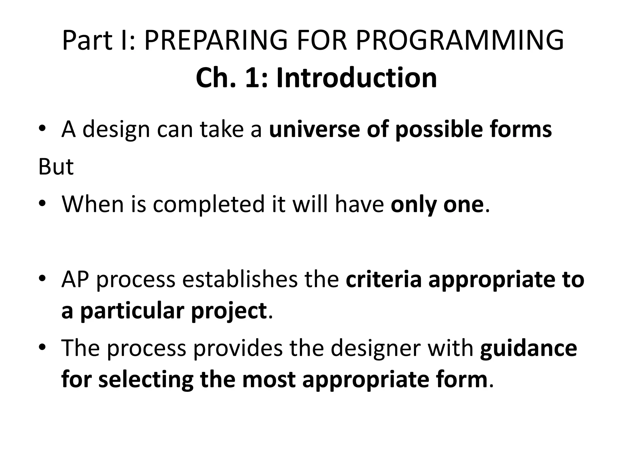 Programming for Design EDITH CHERRY - Chapter 1 | PDF