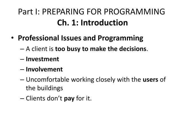 Programming for Design EDITH CHERRY - Chapter 1 | PPT