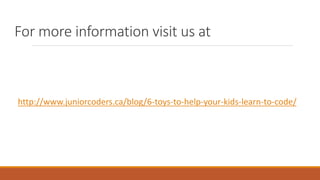 Programming for kids | PPT